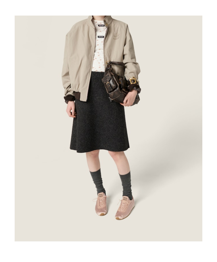 MIU MIU Miu Miu Satin Sneakers
